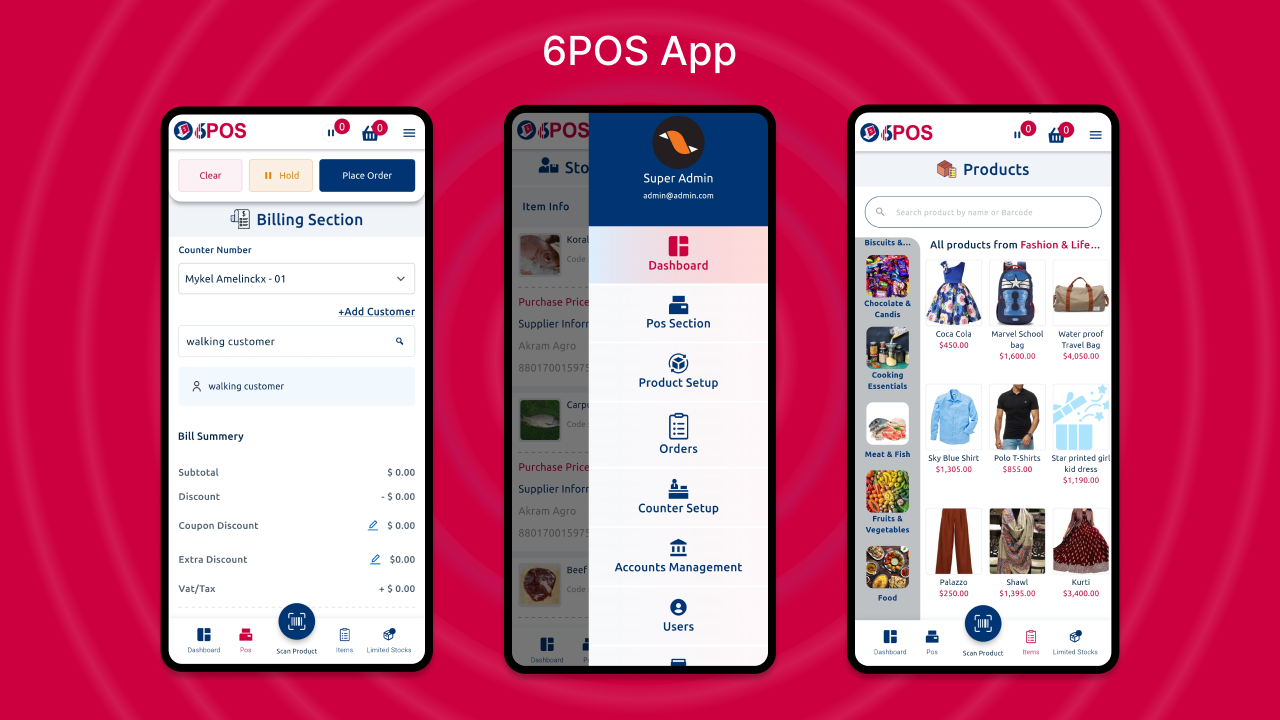 6POS - The Ultimate POS Solution by sixamtech | CodeCanyon